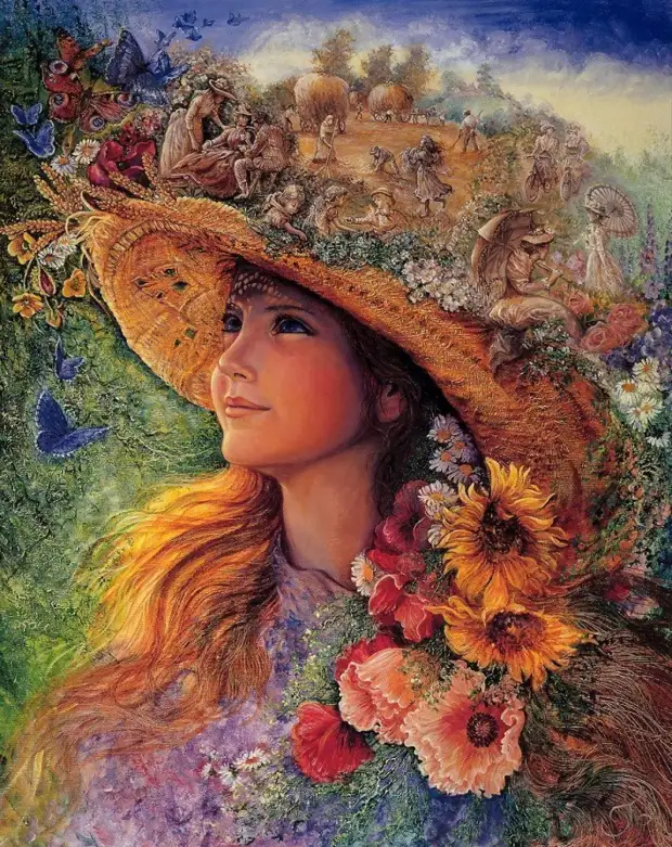 Josephine Wall'i lummatud maailmad