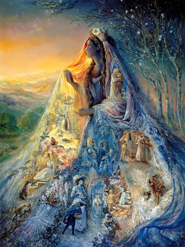 Josephine Wall'i lummatud maailmad