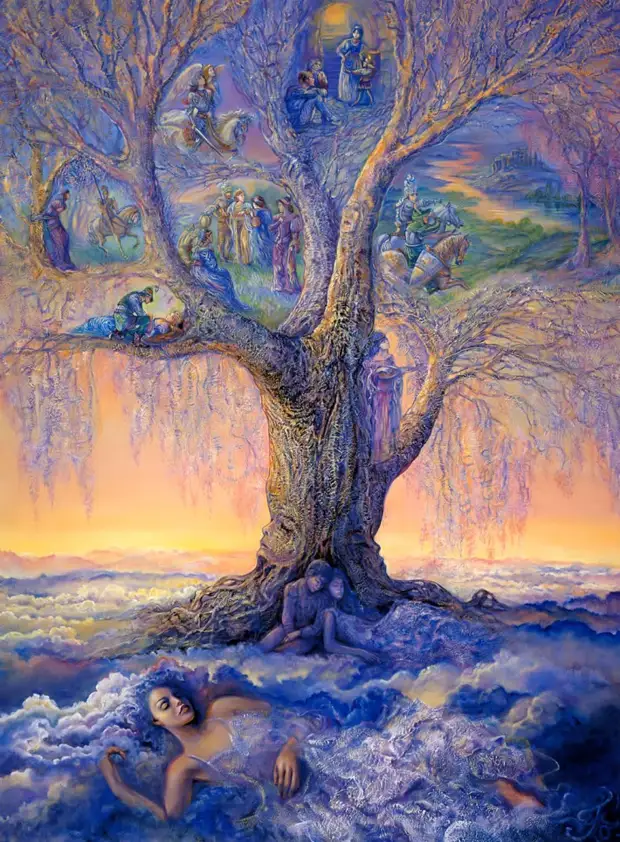 Josephine Wall'i lummatud maailmad