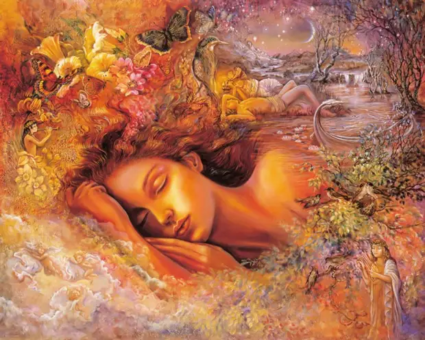 Josephine Wall'i lummatud maailmad