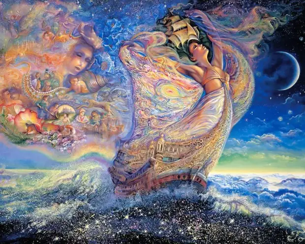 Josephine Wall'i lummatud maailmad