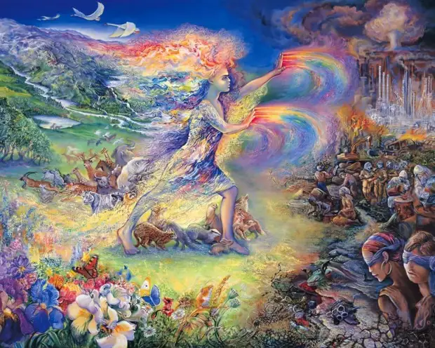 Ụwa enchanted nke Josephine Wall