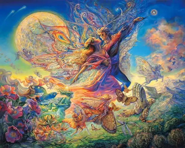 Ụwa enchanted nke Josephine Wall