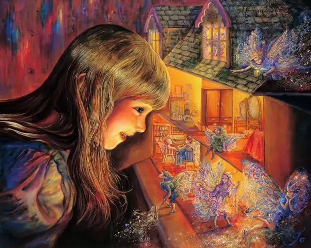 Josephine Wall'i lummatud maailmad