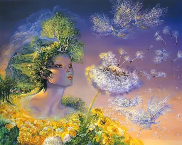 Josephine Wall'i lummatud maailmad