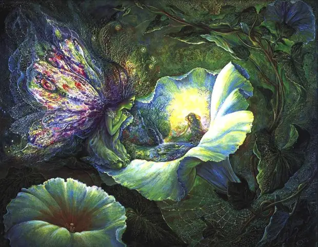 Josephine Wall'i lummatud maailmad