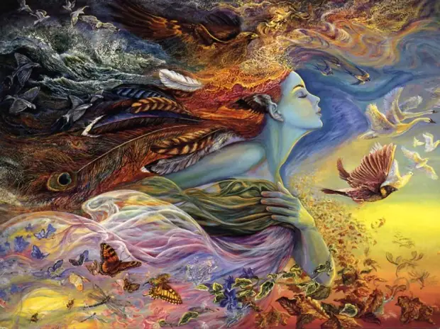 Josephine Wall'i lummatud maailmad