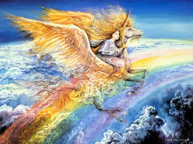 Josephine Wall'i lummatud maailmad