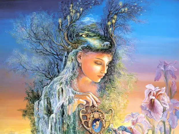 Josephine Wall'i lummatud maailmad