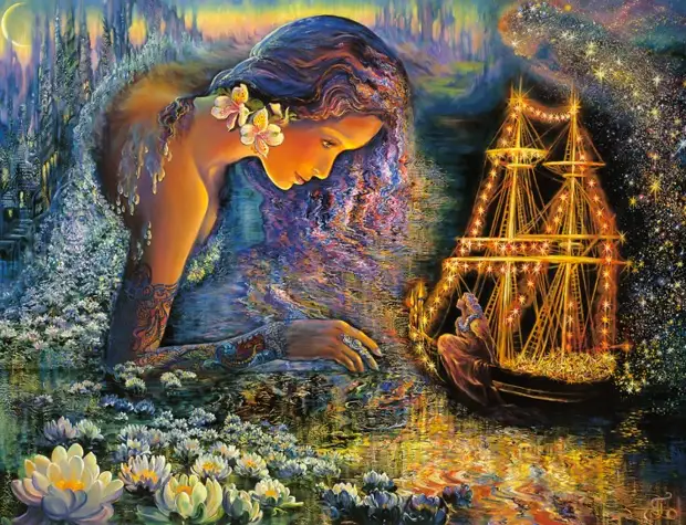 Josephine Wall'i lummatud maailmad