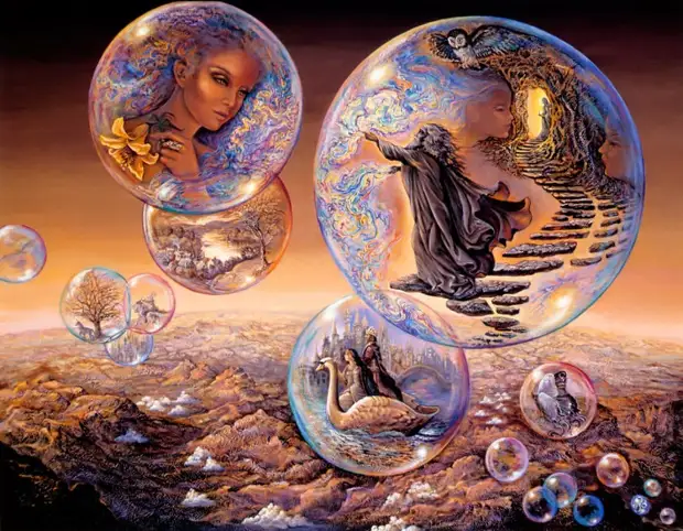 Josephine Wall'i lummatud maailmad