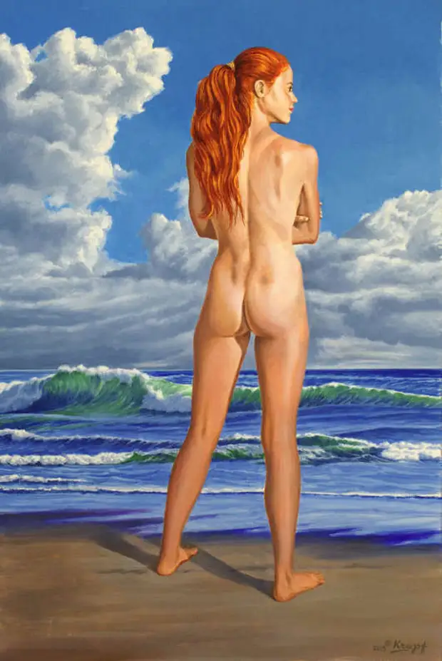 Nude in the fine arts of different countries. Part 67