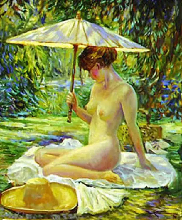 Nude in the fine arts of different countries. Part 67