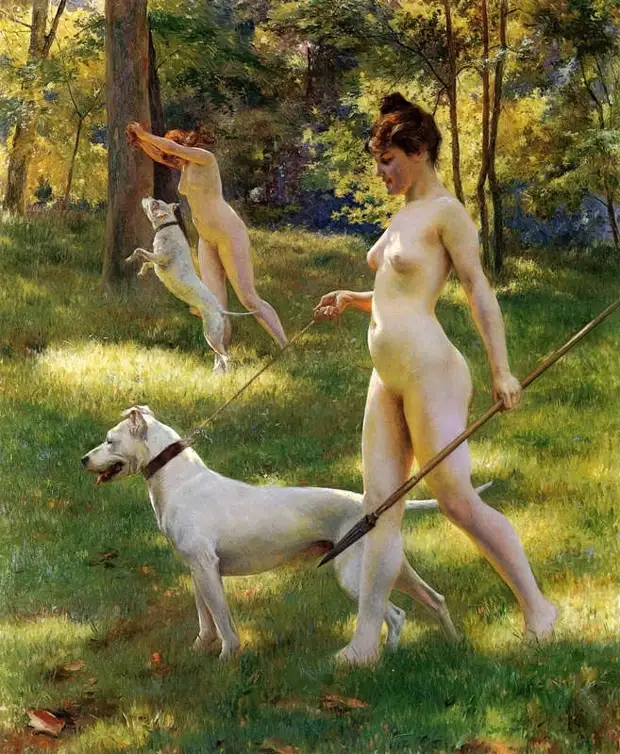 Nude in the fine arts of different countries. Part 66