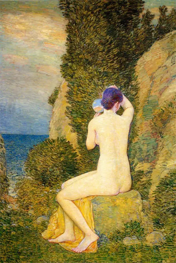 Nude in the fine arts of different countries. Part 66