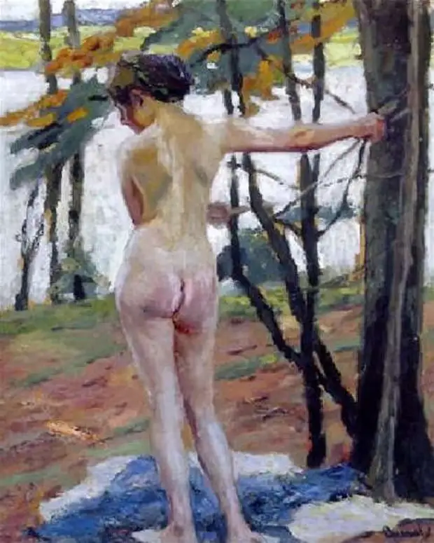 Nude in the fine arts of different countries. Part 66