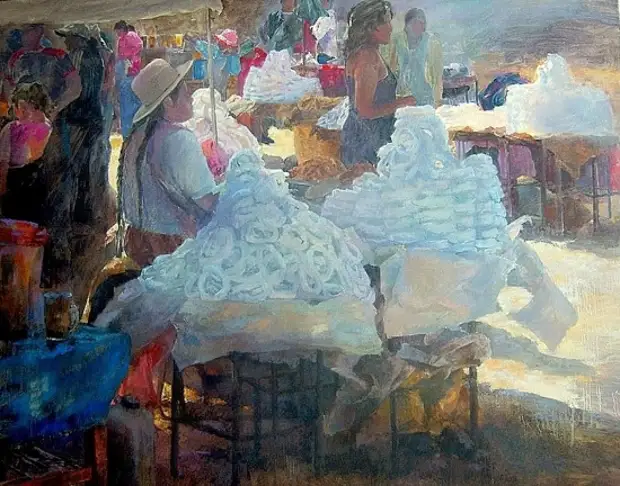 Peintures de l'artiste Remy Daza Poksak (Remy Daza Rojas)