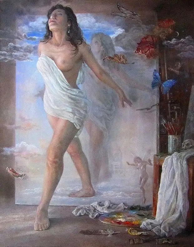 Peintures de l'artiste Remy Daza Poksak (Remy Daza Rojas)