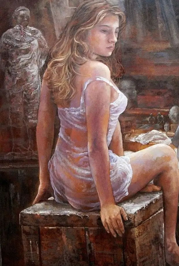 Peintures de l'artiste Remy Daza Poksak (Remy Daza Rojas)