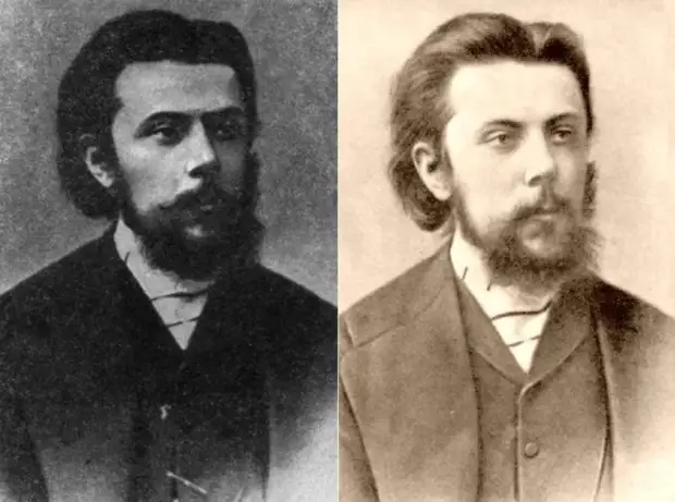 Modesto Petrovich Mussorgsky, 1865 | Foto: file2.answcdn.com e muslib.ru