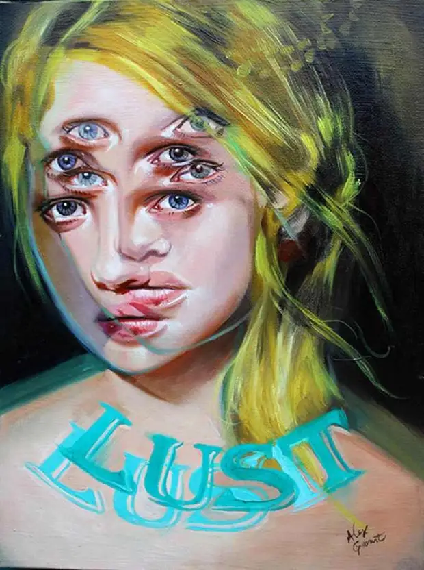 Reina de doble ull. Alex garant