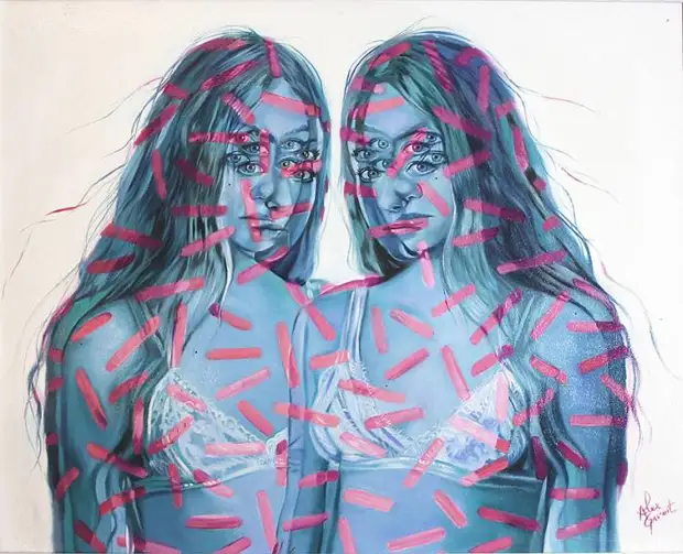 Drottning av dubbla ögon. Alex garant