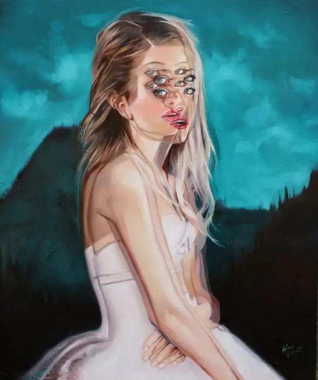 Rainha de olhos duplos. Alex garant