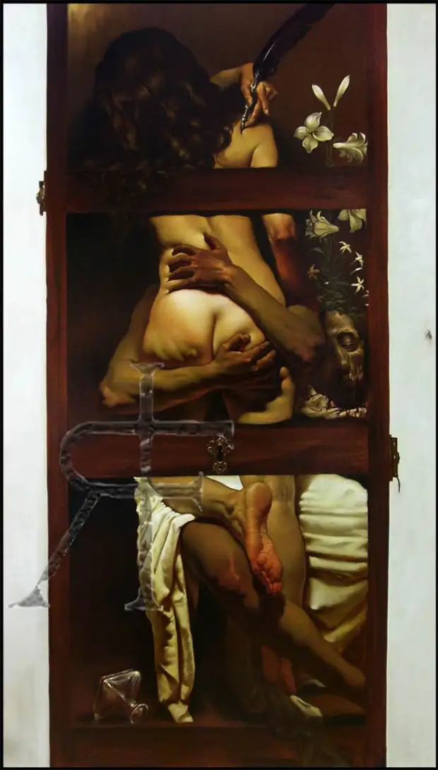 Klassieke werke van die kontemporêre kunstenaar Roberto Ferri