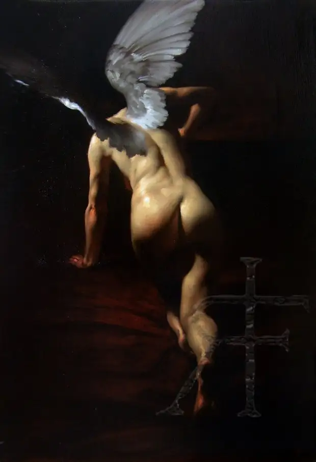 Klassieke werke van die kontemporêre kunstenaar Roberto Ferri