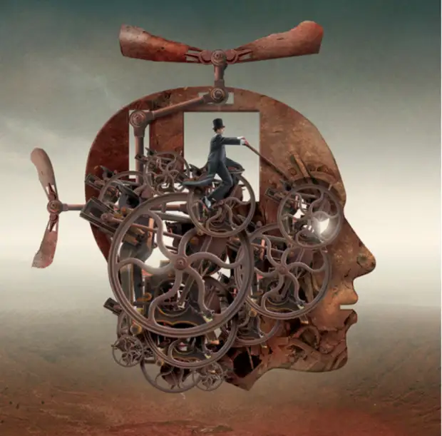 Surrealistiske verk av Igor Morski.