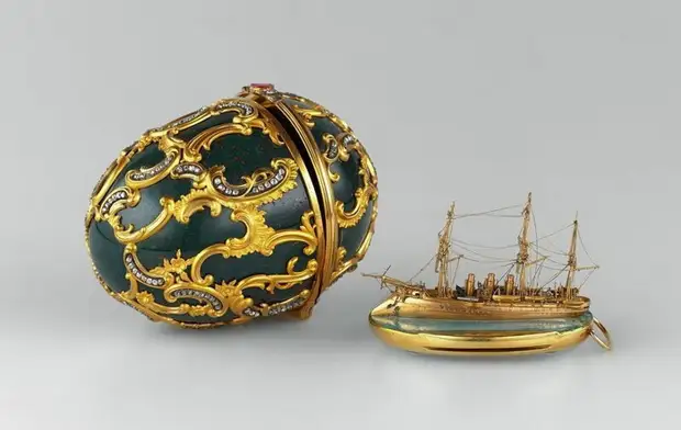 Vzpomínka na Azov, Fabergého vejce, 1891