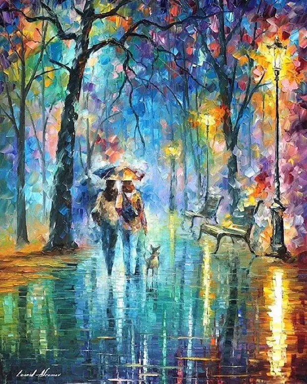 Peinture de Leonid Afremov.