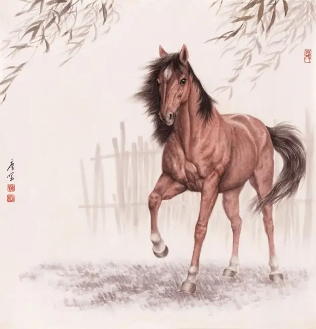 Animaux dans les peintures de Tang Jiang (27 œuvres)