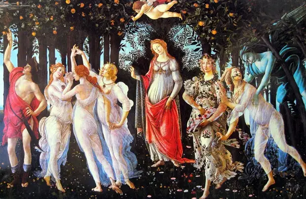 Sandro Botticelli, proljeće.