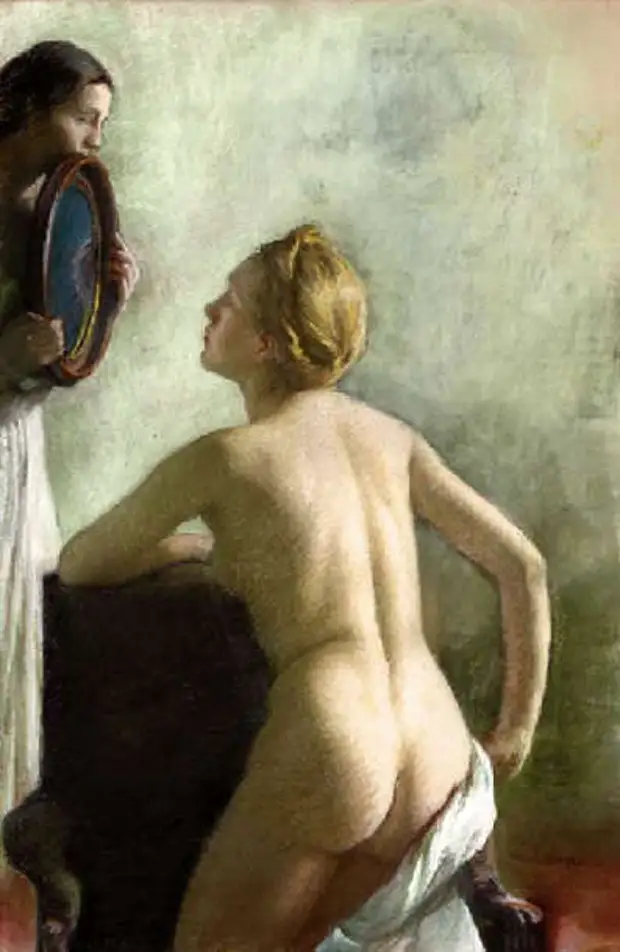 Nude in the fine arts of different countries. Part 48