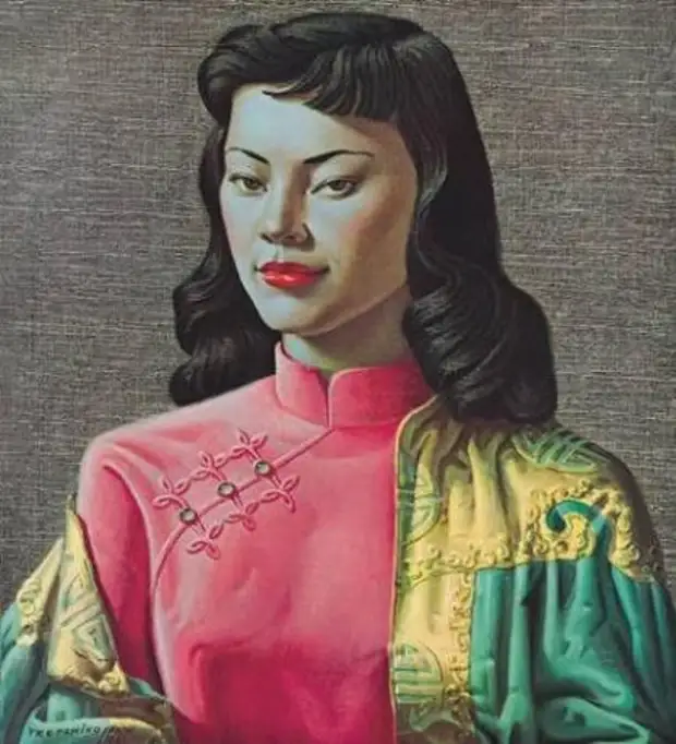 Vladimir Tretchikov. signorina Wong