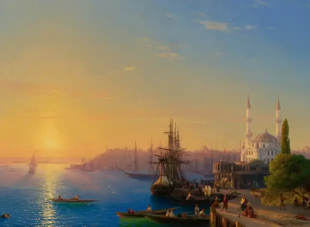 Tsibirin tekun Ivan Konstantinovich Aivazovsky. tarihi, gaskiya