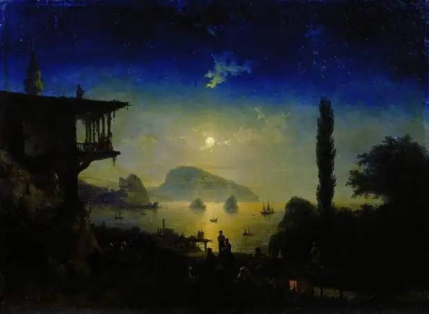 Tsibirin tekun Ivan Konstantinovich Aivazovsky. tarihi, gaskiya