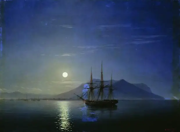 Seeveld van Ivan Konstantinovich Aivazovsky. geskiedenis, feite