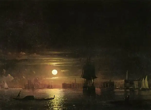 Dîmenên deryayî yên Ivan Konstantinovich Aivazovsky. dîrok, rastî