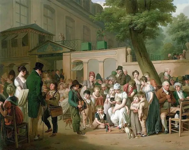 Umělec Louis -Leopold Boilly (1761 - 1845). Neuvěřitelné a úžasné