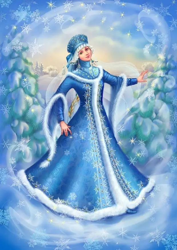 Përralla e Dimrit. Snow Maiden.