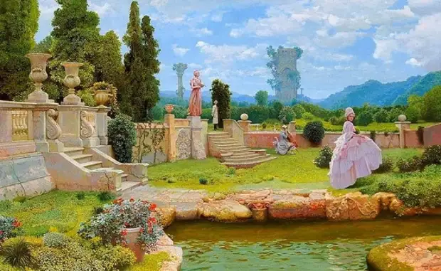 Artist Alexander Saidov. Raġġ ta 'xemx f'kull mazz ta' għeneb