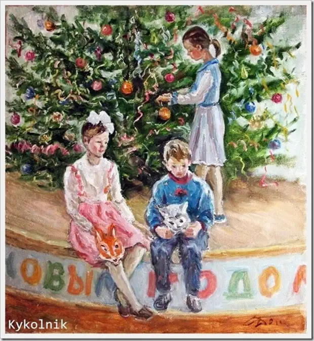 New Year in the visual arts of the USSR 36829_14