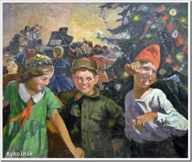 New Year in the visual arts of the USSR 36829_7