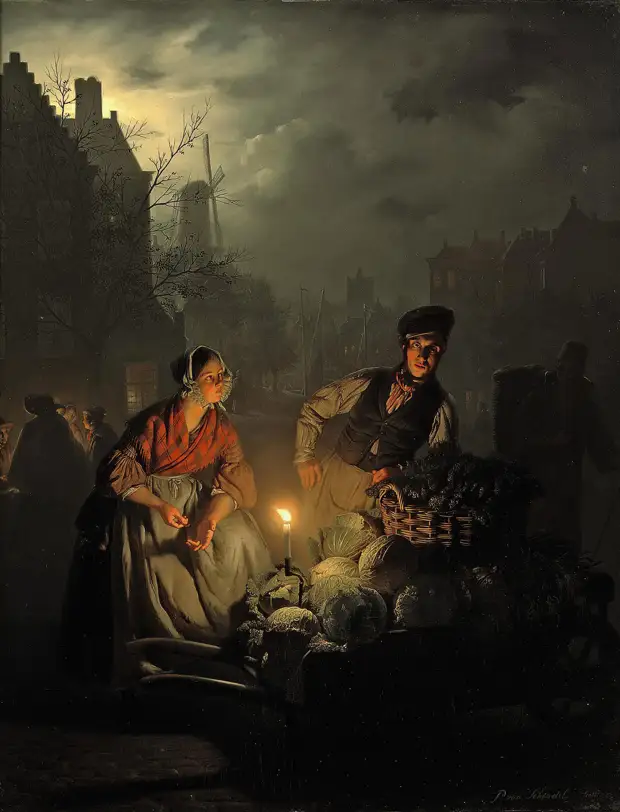 Artista Petrus van Schendel (1806-1870)