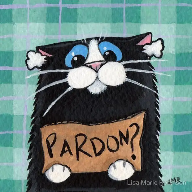 Positive Cat Drawings av Lisa Marie Robinson