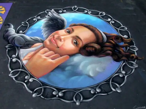 The incredible chalk drawings on the pavement of Cuong Nguyen