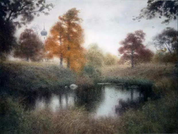 Evgeny Dubitsky. "Pastel" akvarel