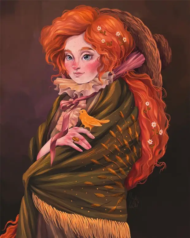 ARTIS-ILUSTRATOR OLYA LUKI